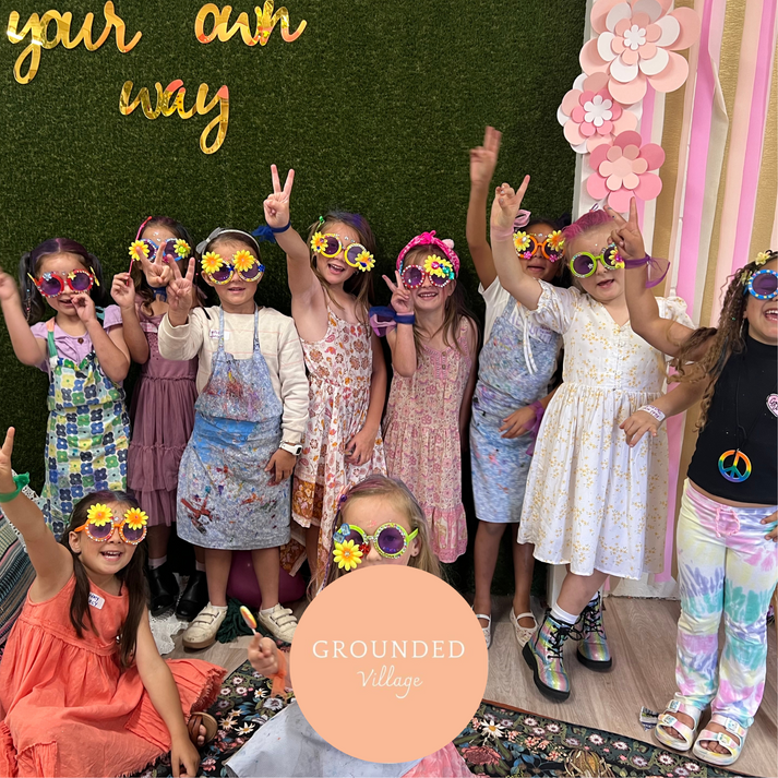 Kidchella festival birthday party – grounded village studio