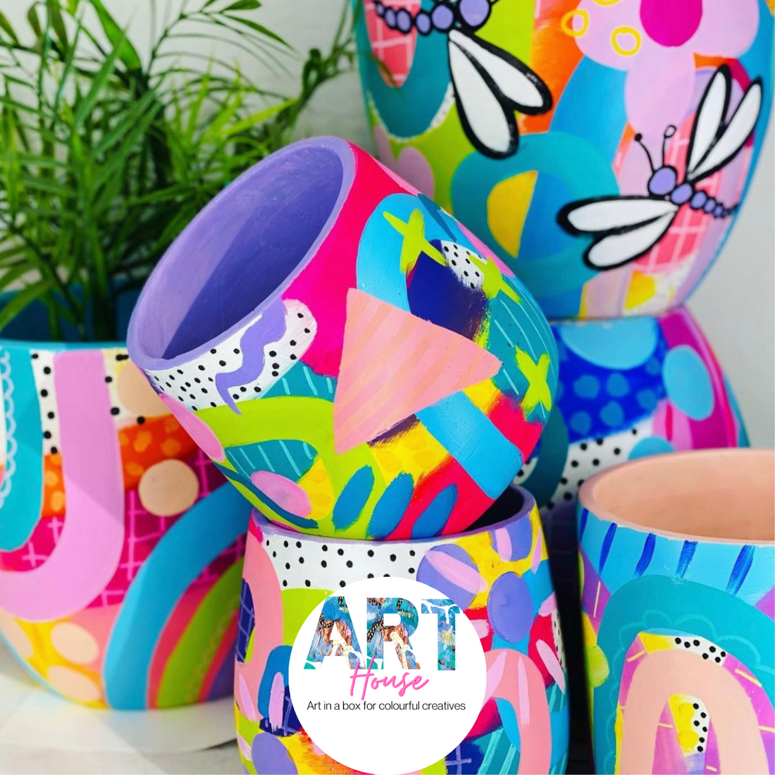 Boredom buster - Art in a box kit – grounded village studio